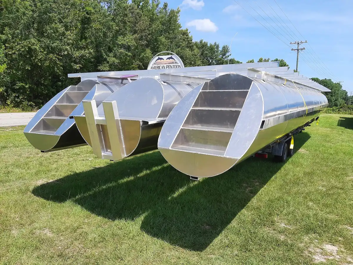 Custom Pontoon Work Platforms - American Pontoon Company USA